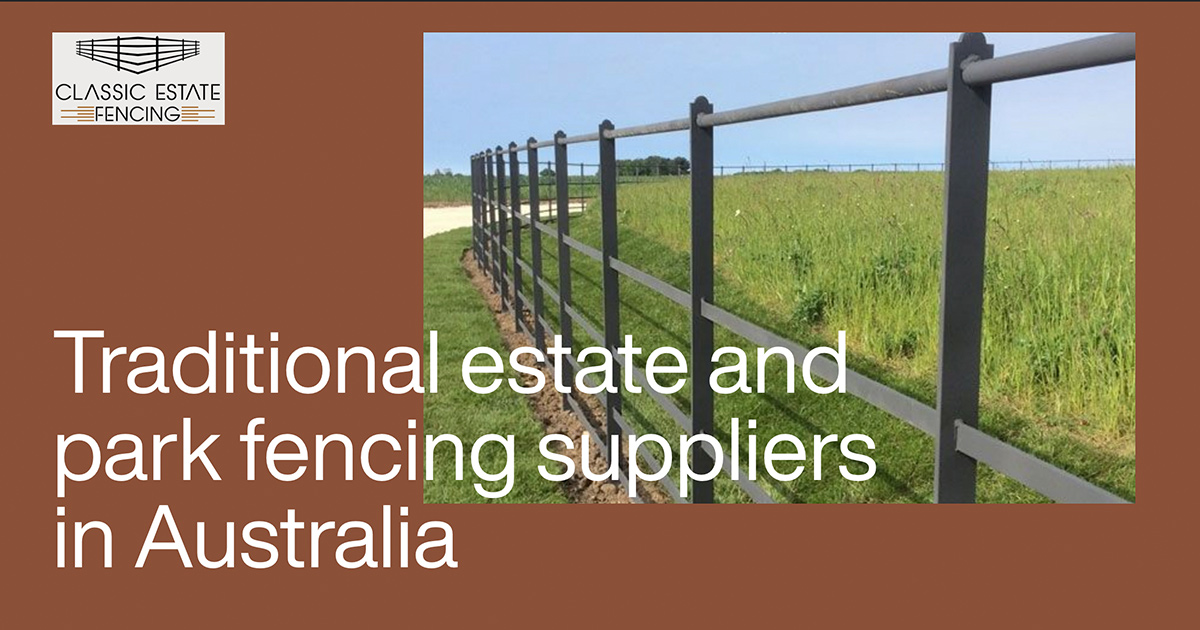 Classic Estate Fencing – Traditional estate and park fencing suppliers ...